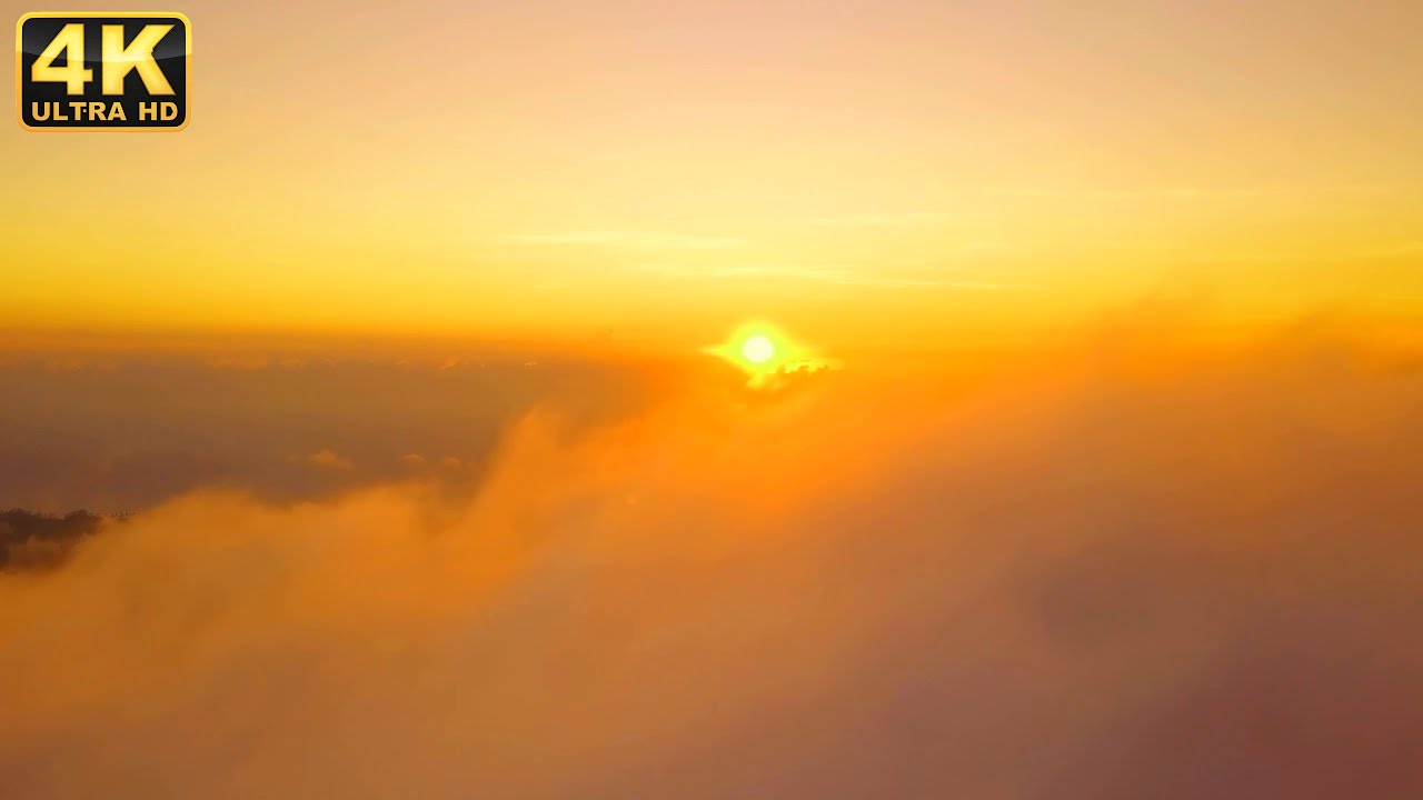 Sun Rise Video Sunrise Background Video Sun With Clouds Moving Clouds