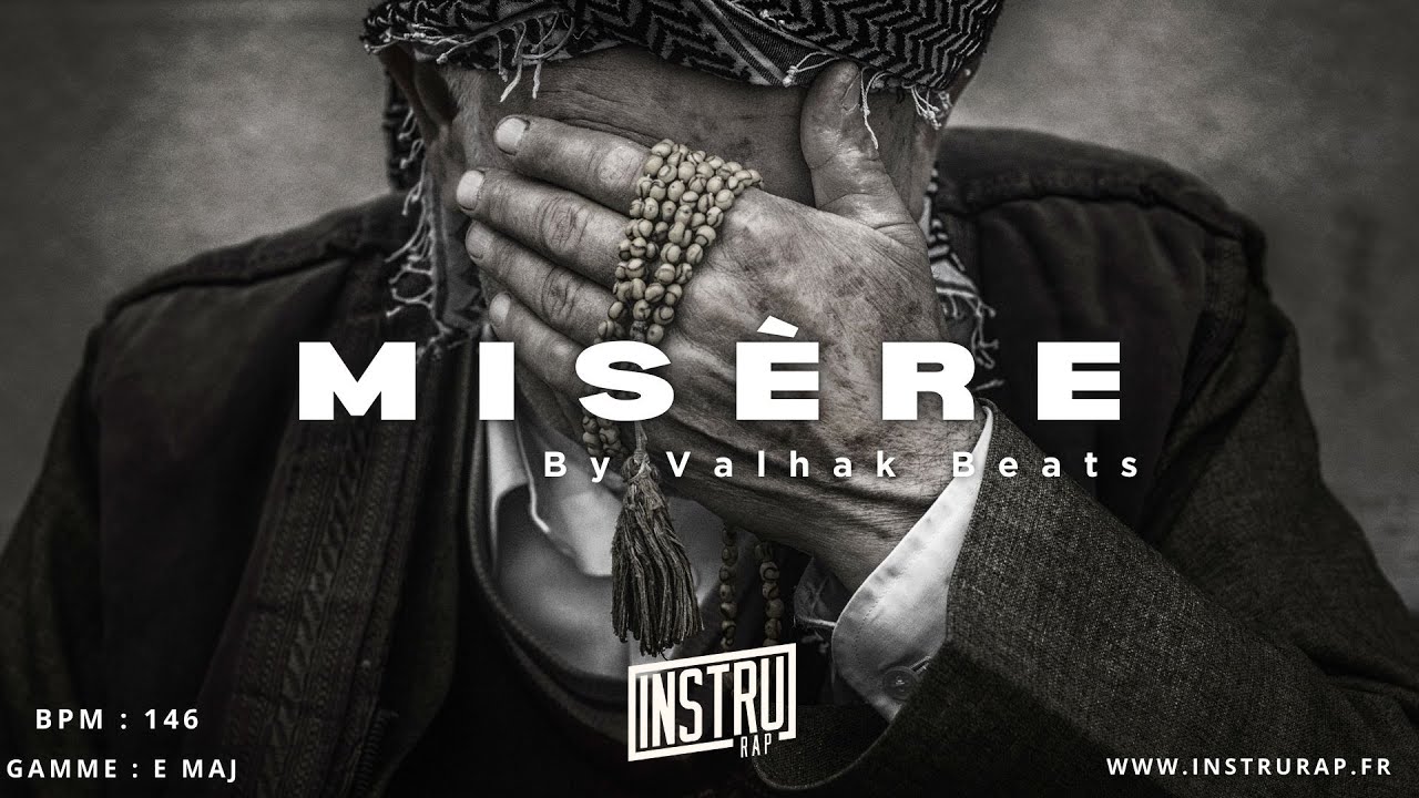 Free Instru Rap Drill Lourd Misere Sad Melodic Type Beat 2024 By