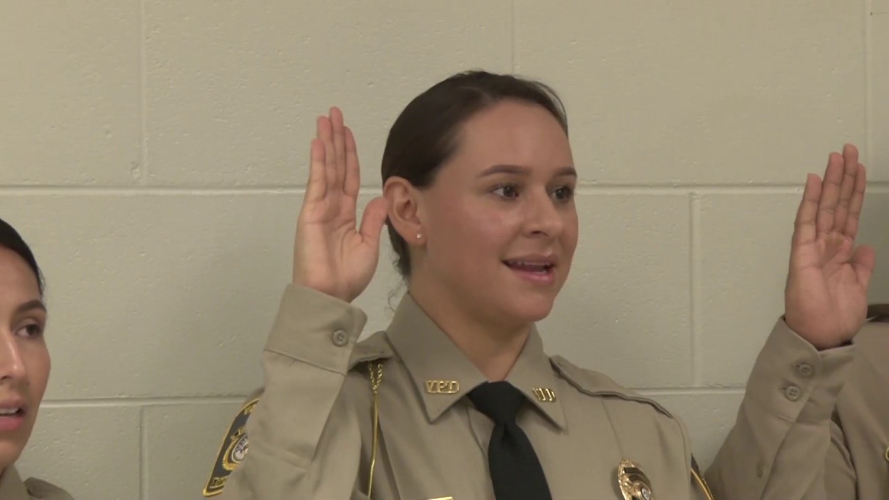 Six New Officers Sworn In Youtube