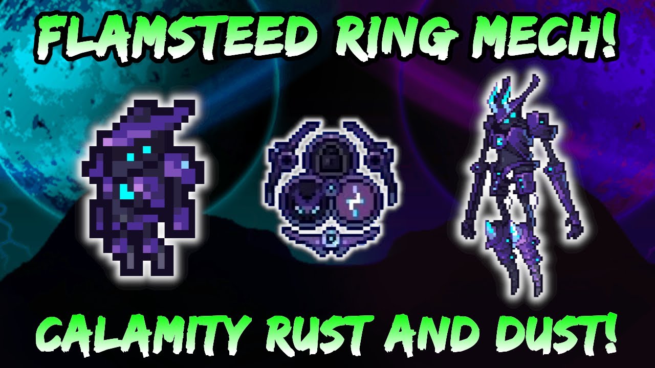 New Calamity Rust And Dust Mech Suit Showcase Flamsteed Ring