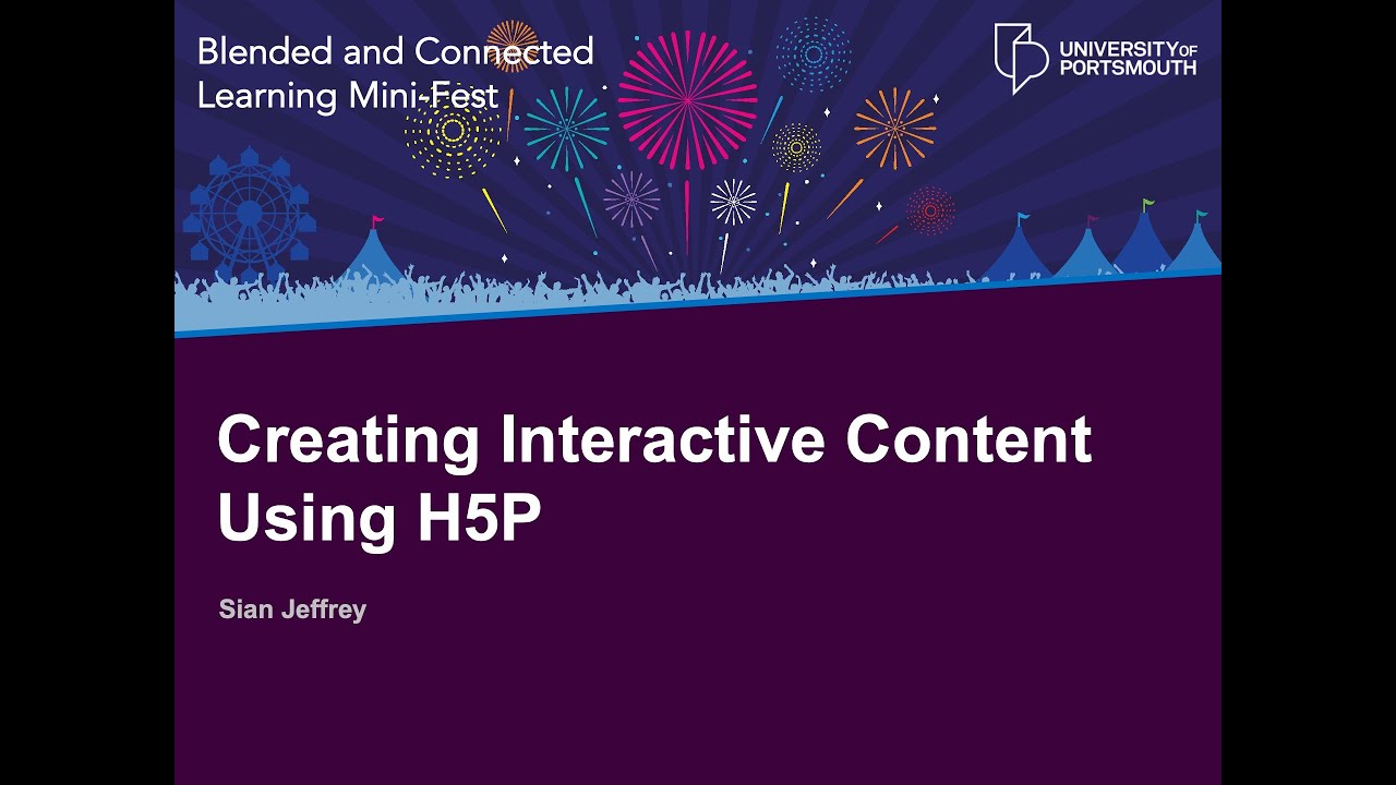 3a Creating Interactive Content Using H5p Youtube