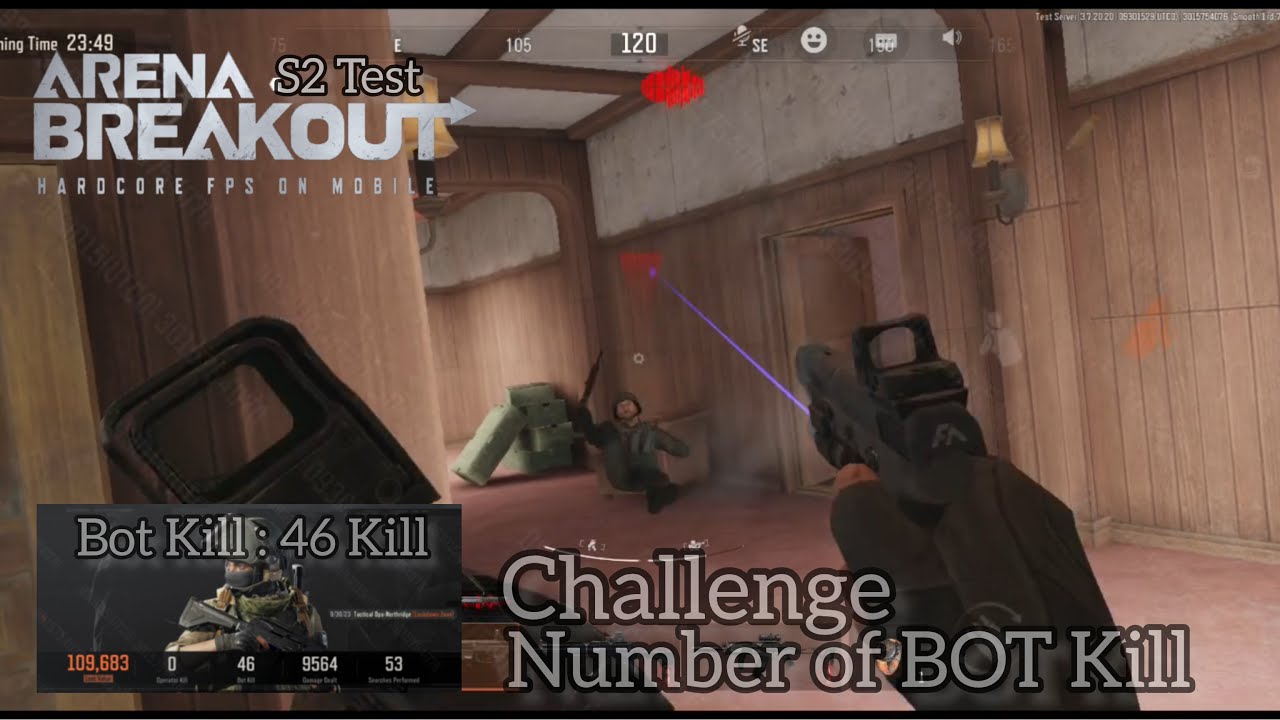 Killing Bot Challenge Arena Breakout Youtube