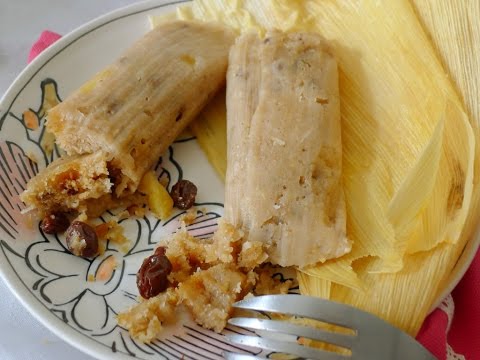 Tamales Dulces De Canela Y Pina Youtube