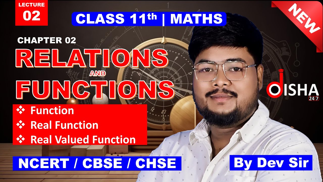 Class 11th Relation And Function Lecture 02 Function Real Real