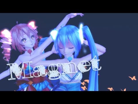 Mmd Magnet Tda Teto Miku 60fps Youtube