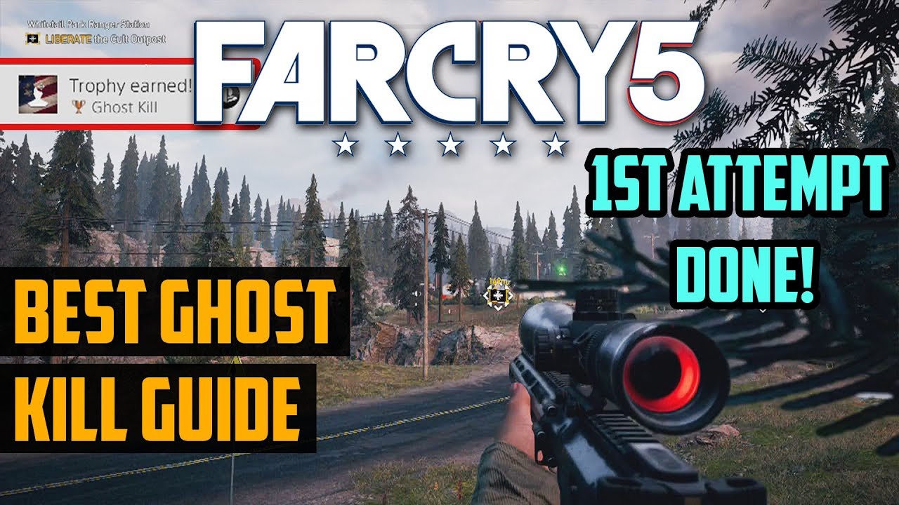 Far Cry 5 Best Ghost Kill Trophy Guide Youtube
