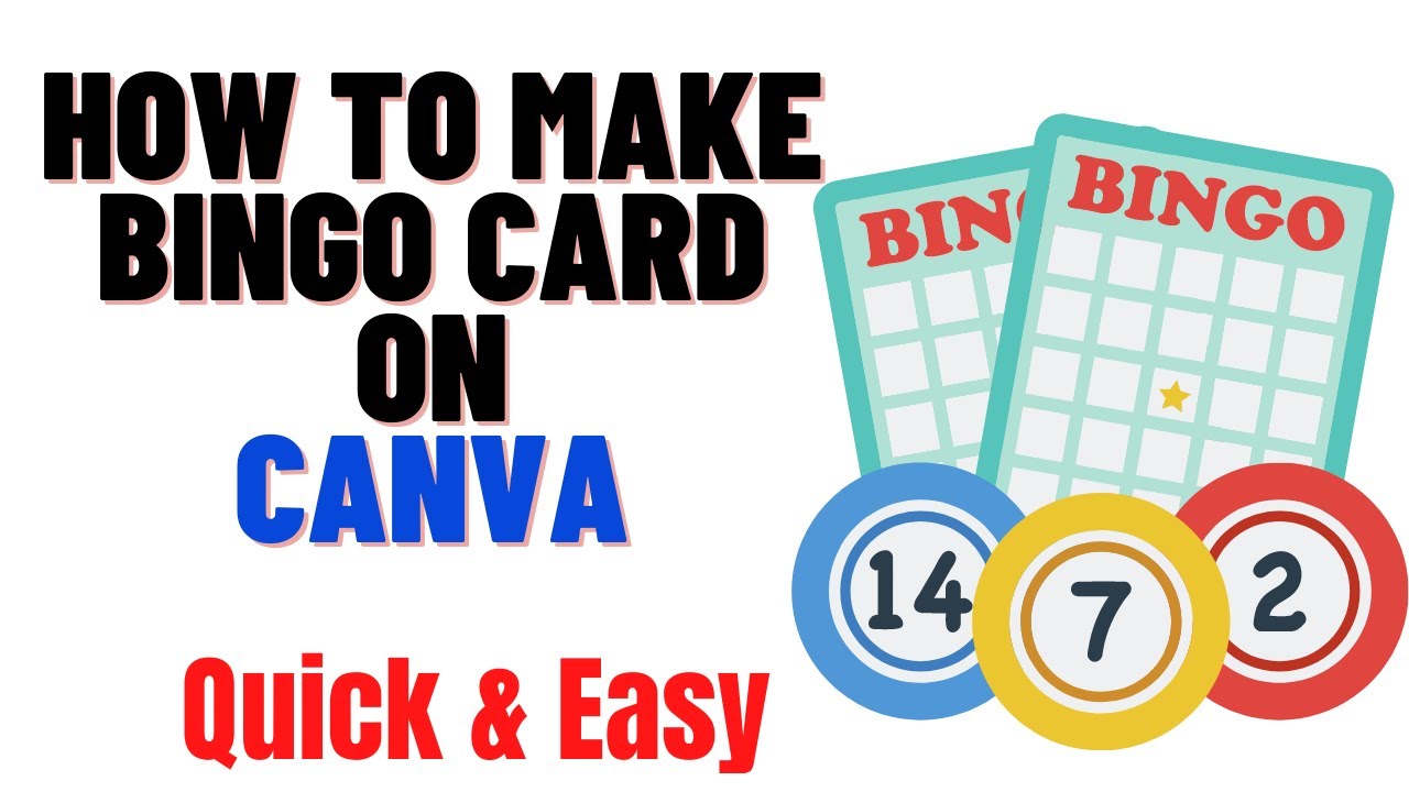 Easy Way To Make Bingo Cards At Harrison Trethowan Blog