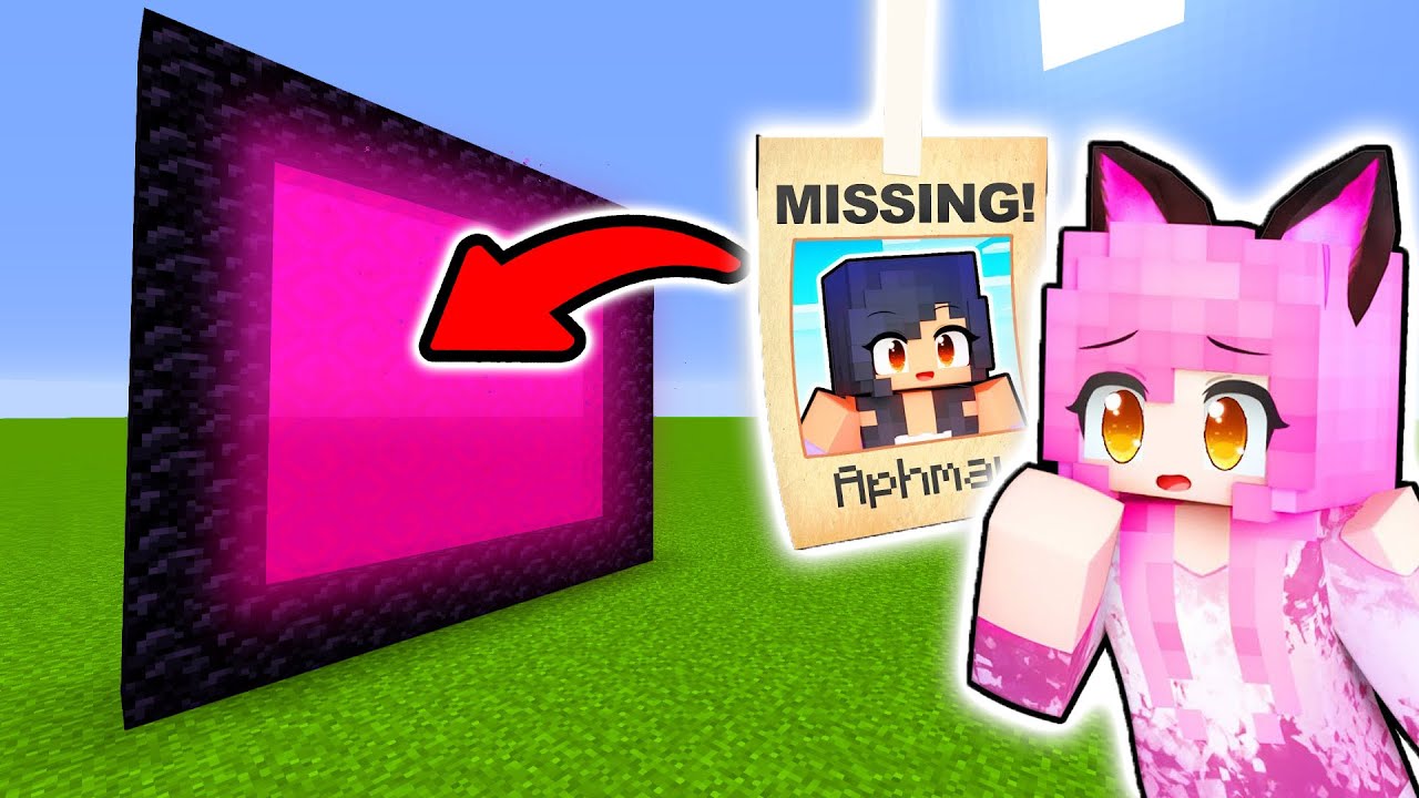 How To Make A Portal To The Aphmau Is Missing Dimension In Minecraft