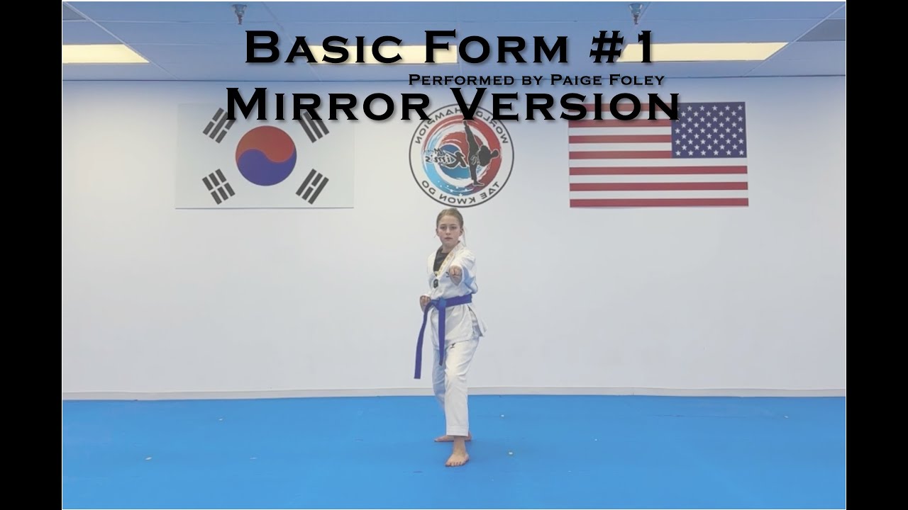 Basic Form Number 1 Mirror Version Youtube