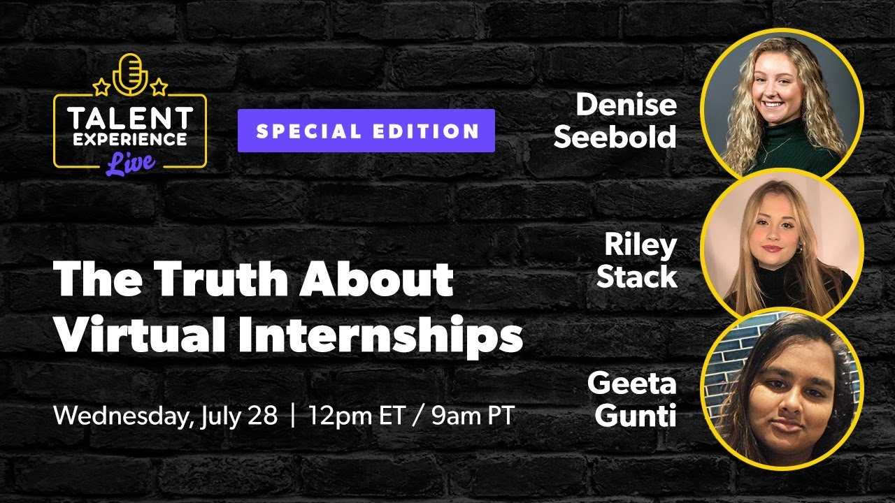 The Truth About Virtual Internships Youtube