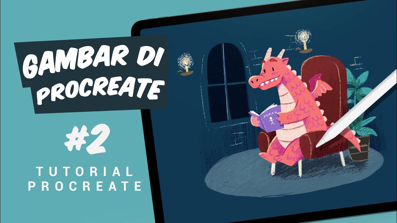 Tutorial Digital Painting Procreate Part 2 Youtube