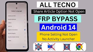 Unlock Tool New Big Update 2025 All Tecno Android 14 Frp Bypass Meta