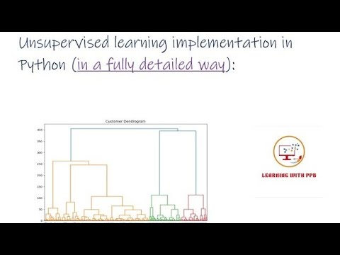 Implementing Unsupervised Learning In Python Ai Youtube