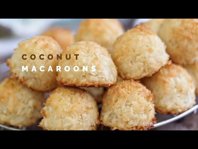 How To Make Macaroons Without Flour