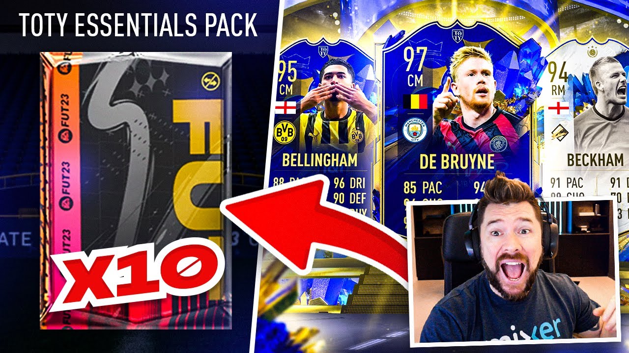 10x Toty 350k Essential Packs Youtube