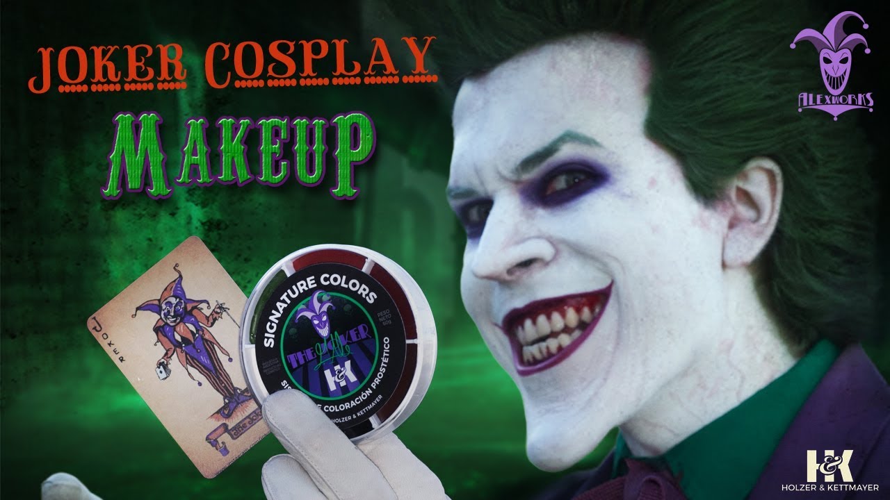 Classic Joker Makeup Tutorial Saubhaya Makeup