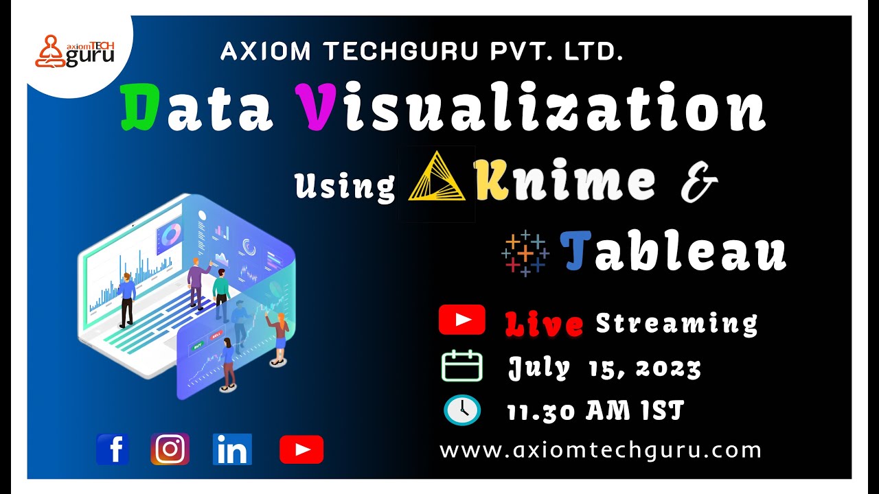 Data Visualization Using Knime Analytics Platform And Tableau Youtube
