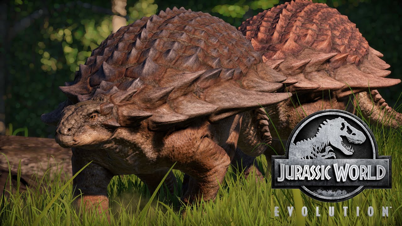 Nodosaurus All Skins Showcased Jurassic World Evolution Youtube