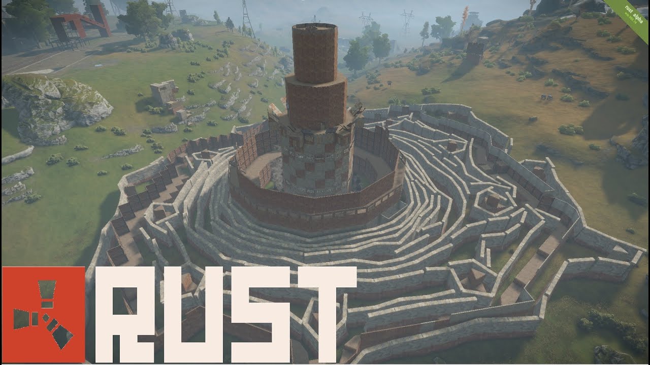 Building Raiding In Rust Youtube