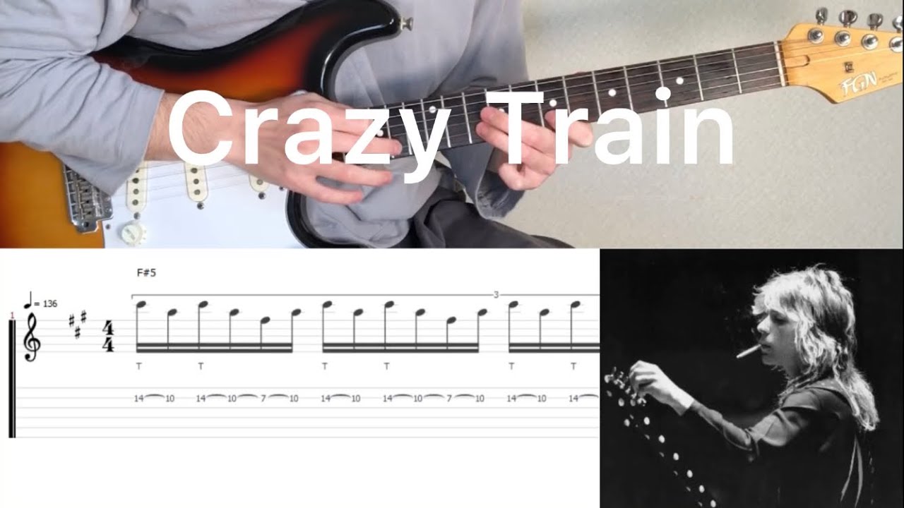 How To Play Crazy Train Guitar Tabs At Georgina Crosby Blog