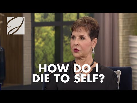 Joyce Meyer Shares How To Die To Self In Short Great Message