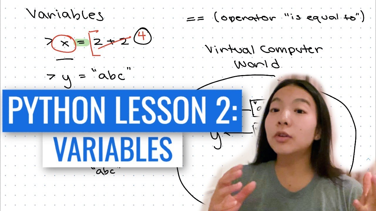 How To Use Variables Python For Beginners Lesson 2 Code With Kylie