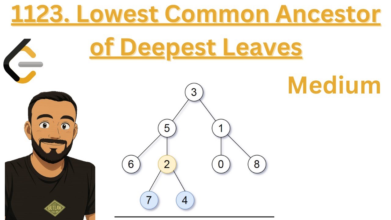 1123 Lowest Common Ancestor Of Deepest Leaves Binary Tree Dfs