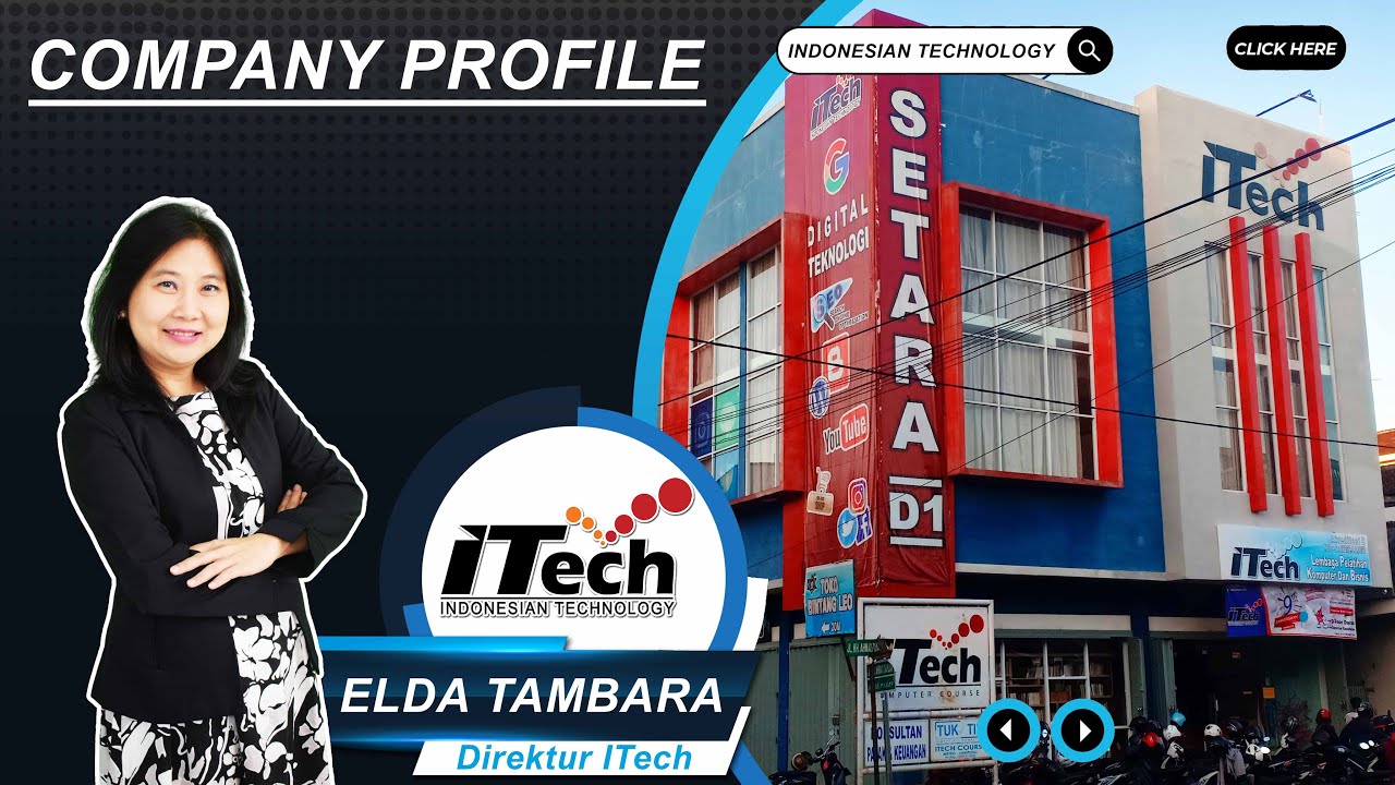 Company Profile Indonesian Technology Itech Youtube