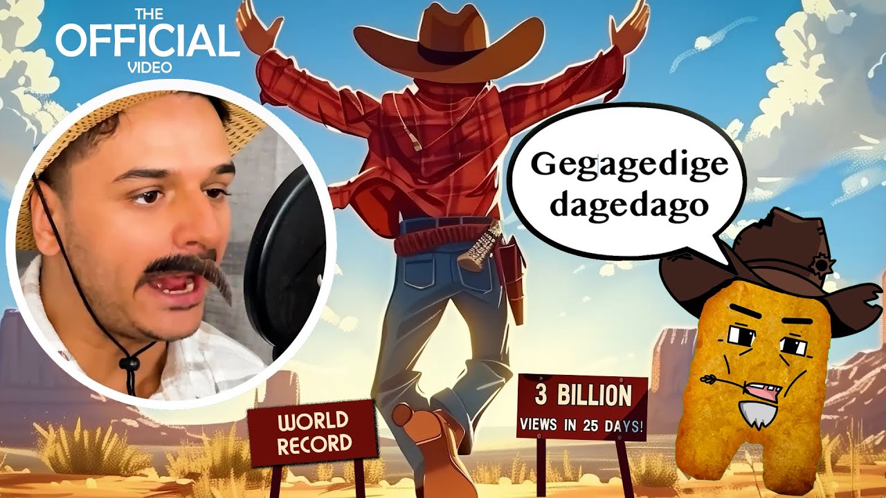 Gegagedigedagedago Official Lyrics Video Cotton Eye Joe Meme