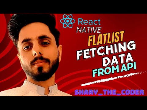 React Native 7 Flatlist Fetching Data From Api Youtube