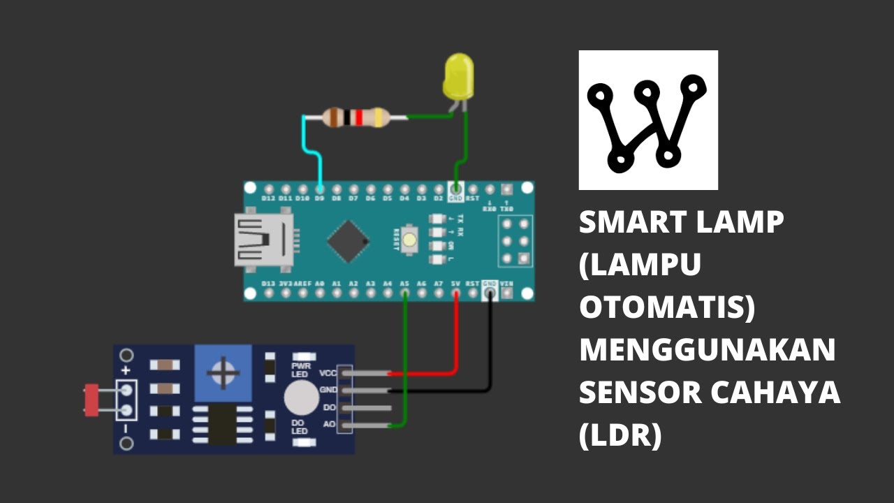 Proyek Arduino Membuat Lampu Otomatis Dengan Sensor Cahaya Ldr Tutorial Proyek Arduino Sensorldr