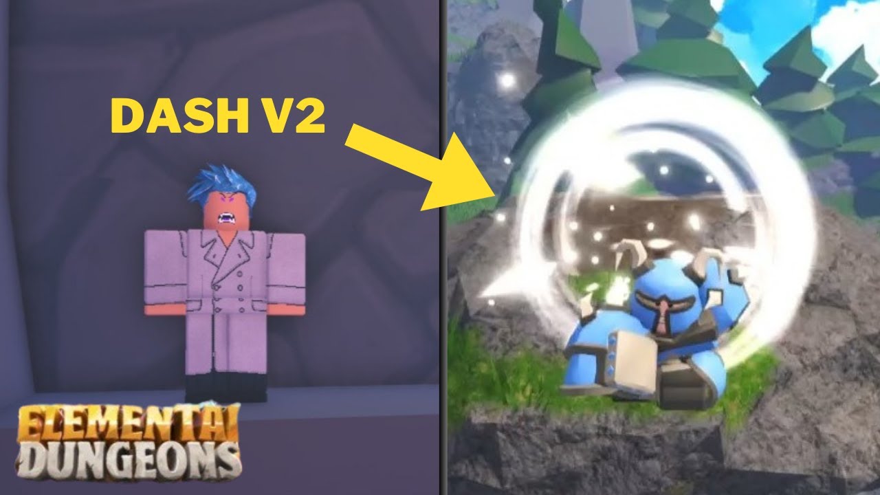 Como Conseguir O Dash V2 No Elemental Dungeons Tutorial Youtube