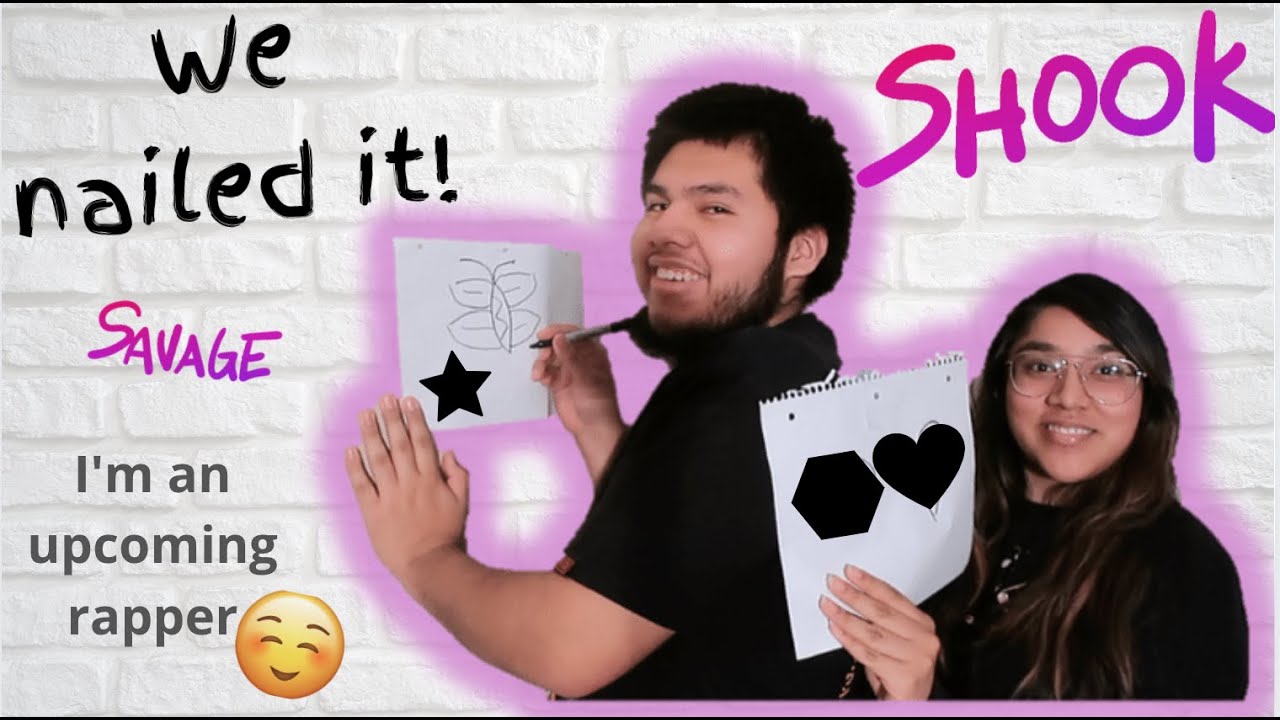 Draw On My Back Challenge Youtube