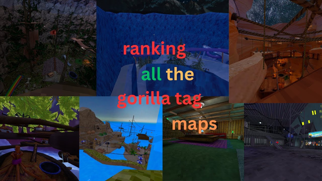 Ranking All The Gorilla Tag Maps Youtube