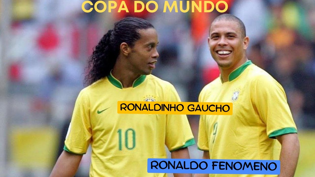 Ronaldo Fenomeno E Ronaldinho Gaúcho Humilhando Na Copa Do Mundo Youtube