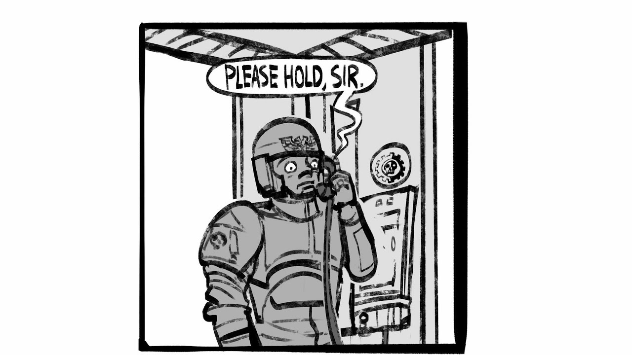 Please Hold A Warhammer 40k Webcomic Dub Youtube