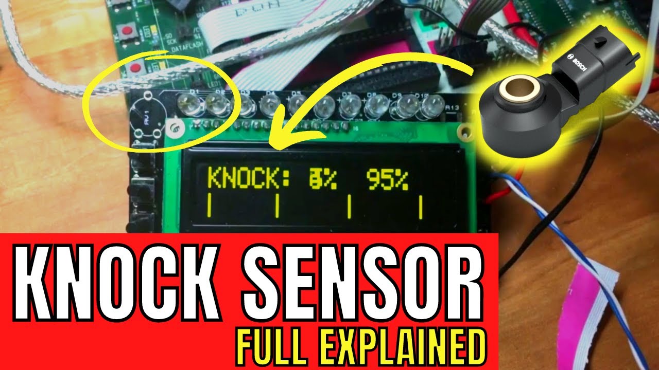 How Knock Sensor Works Knock Sensor Operation Full Explained Youtube