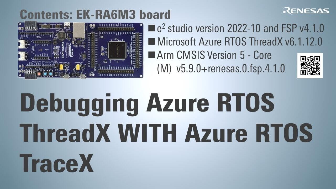 Debugging Azure Rtos Threadx With Azure Rtos Tracex Youtube