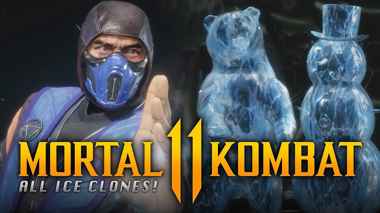 Mortal Kombat 11 How To Perform All Of Sub Zero S Secret Ice Clones