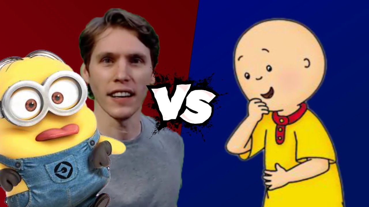 Mugen Battle Dave The Minion Jerma Vs Caillou Youtube