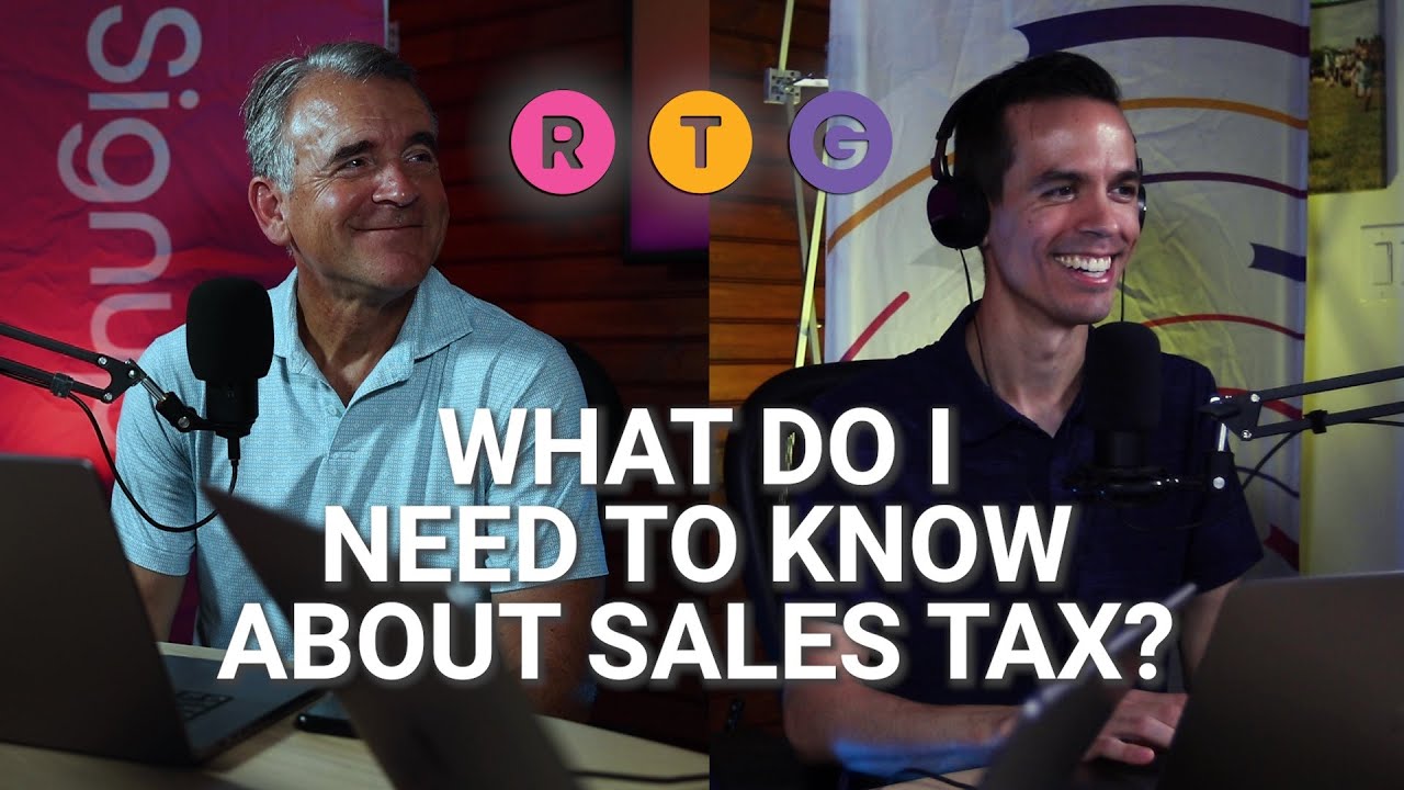 What Do I Need To Know About Sales Tax Youtube