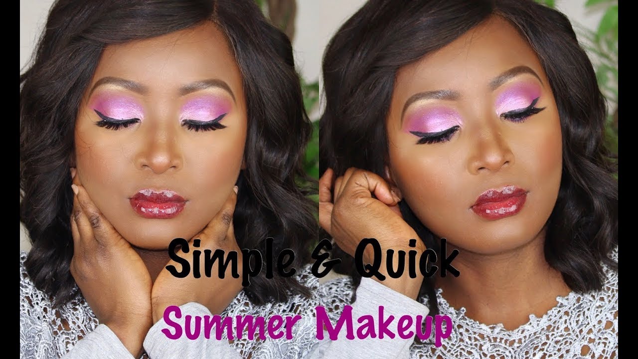 Quick Simple Summer Makeup Tutorial Alicewalker London Youtube