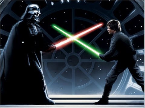 Star Wars Duel All Film Lightsaber Duels Montage Youtube