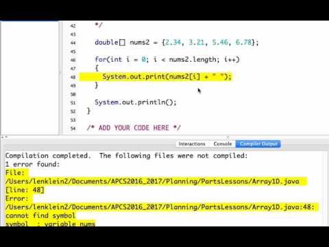 Array1d Youtube