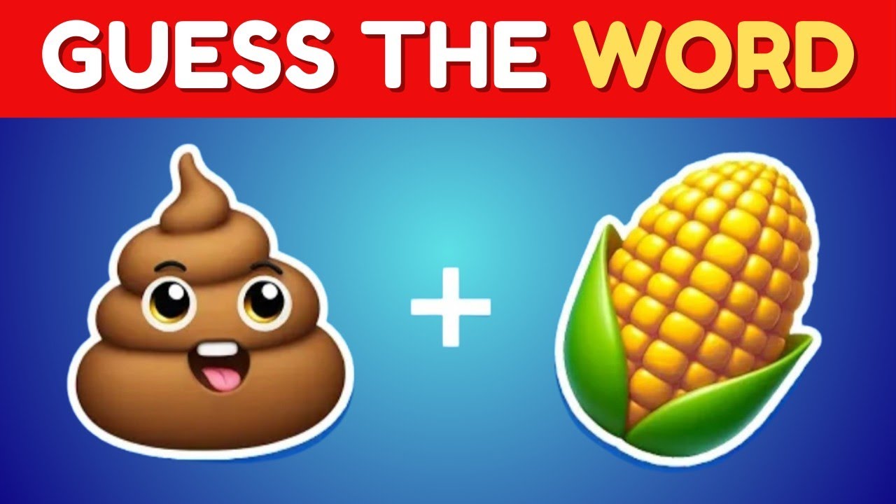 Guess The Word By Emoji Trivia Challenge Youtube