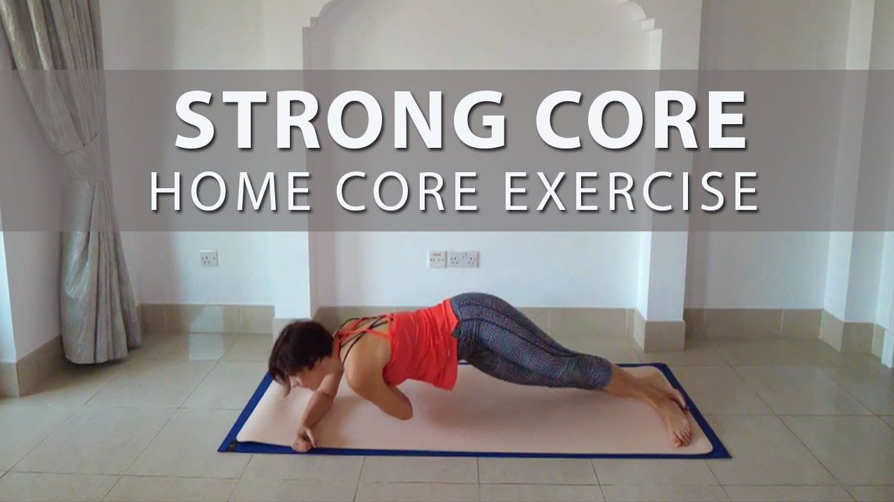 Strong Core Home Core Workout Youtube