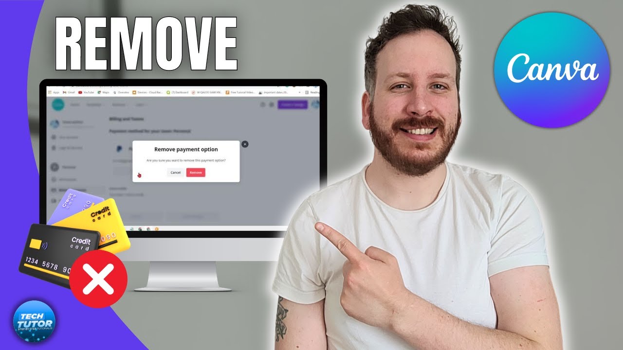 How To Remove Payment Method On Canva Youtube