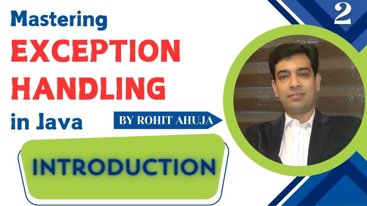 Introduction To Exception Handling In Java Youtube