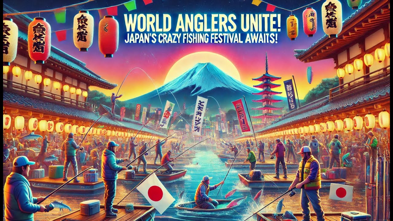 World Anglers Unite Japan S Crazy Fishing Festival Awaits Youtube