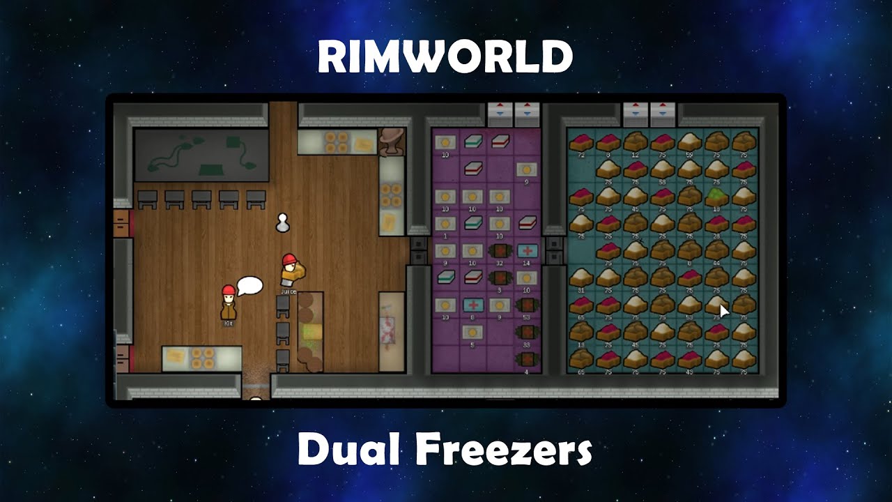 Rimworld Dual Freezers Youtube